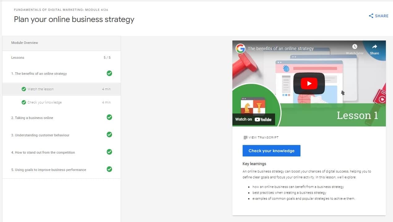 ️KHÓA HỌC FUNDAMENTALS OF DIGITAL MARKETING (CHỨNG NHẬN BỞI GOOGLE)